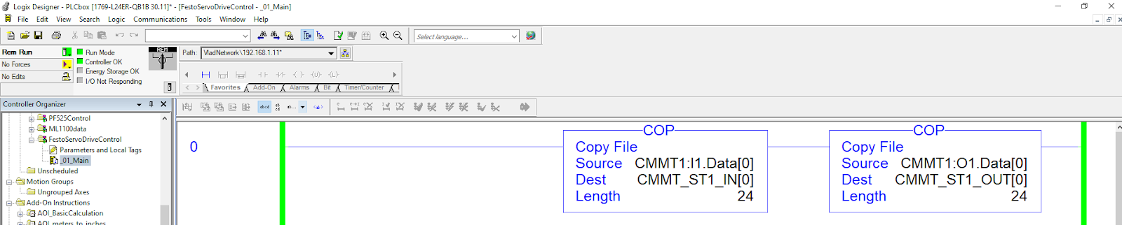 Festo Servo Motor Tutorial - Integrating the CMMT-ST Festo Drive into ...