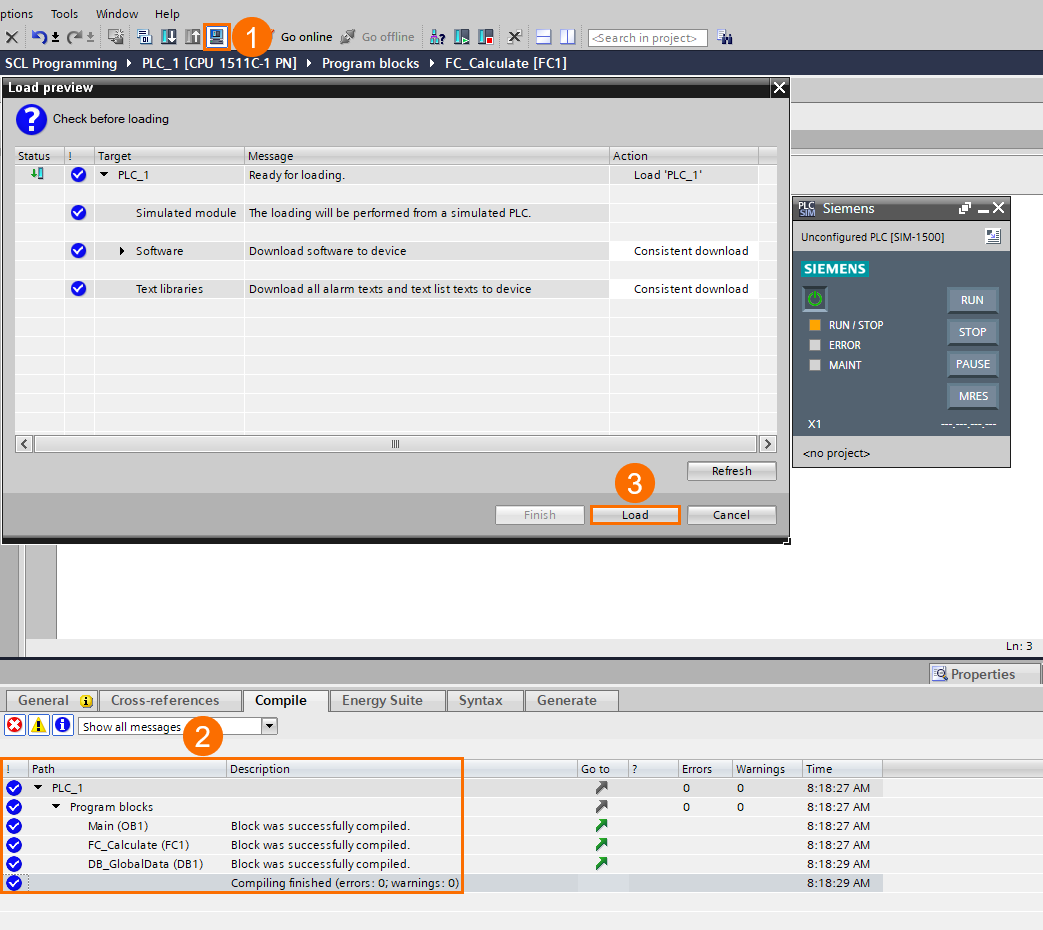 Floating-Point Value Calculation (REAL and LREAL) in SCL