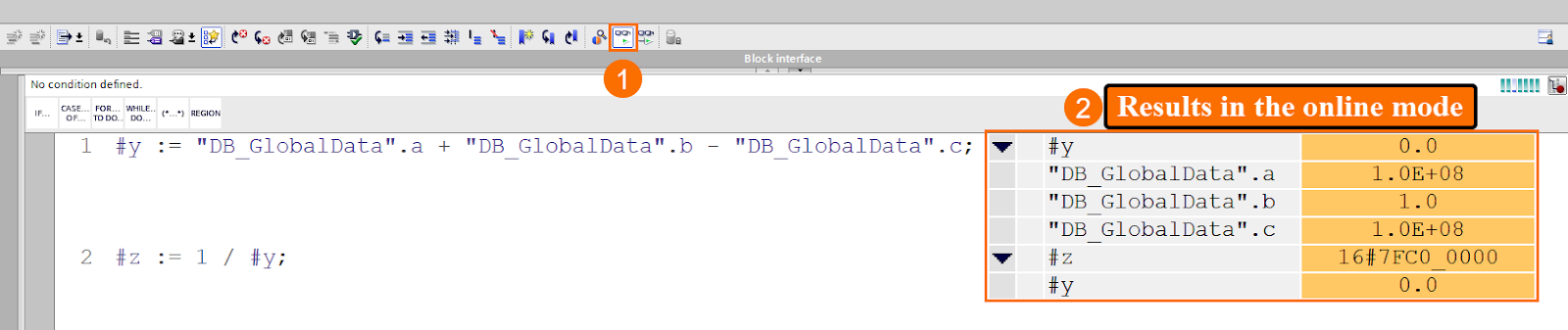Floating-Point Value Calculation (REAL and LREAL) in SCL
