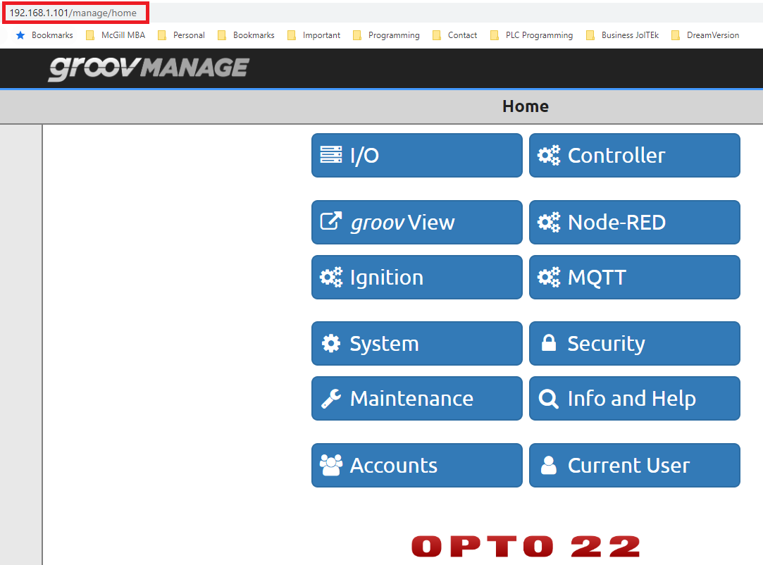 Groov EPIC | PAC Controller Setup and Input / Output Sequence ...