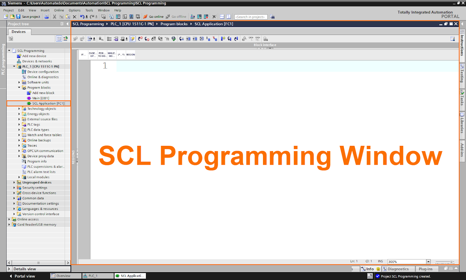 Introduction to SCL Programming in Siemens TIA Portal