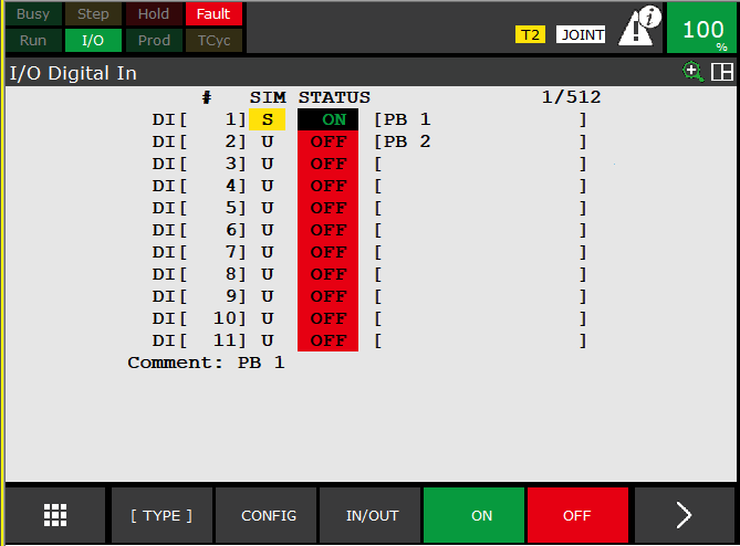 Mapping and Configuring FANUC Robot IO Points
