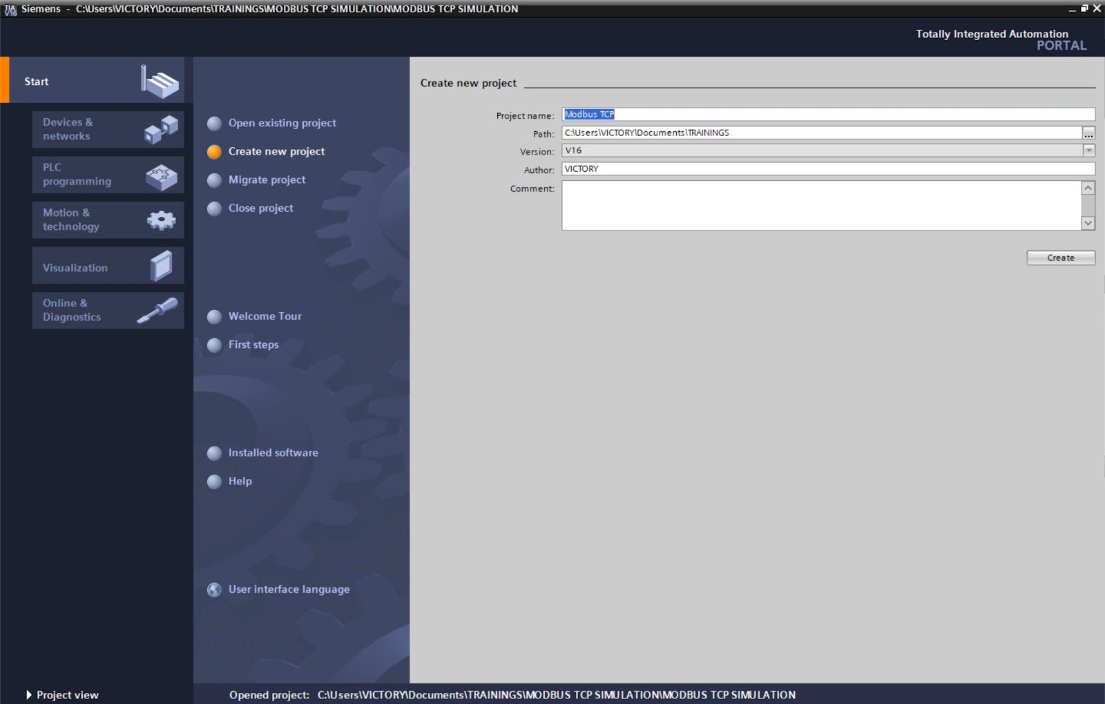 Configuring Modbus TCP Communications in Siemens TIA Portal