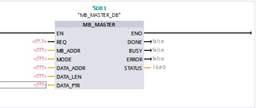 Configuring Modbus RTU Communication in Siemens TIA Portal
