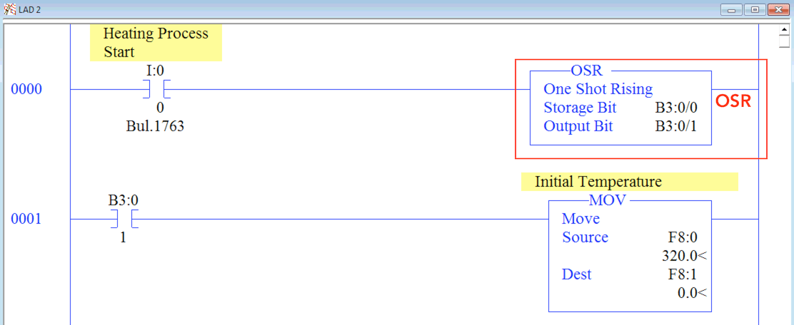 PLC Programming Fundamentals – OSR Instruction
