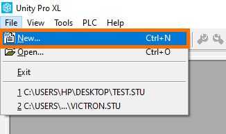Programming a SEW VFD using Modbus TCP in Unity Pro