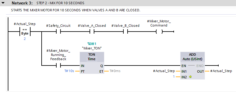 Programming a State Machine in Ladder Logic