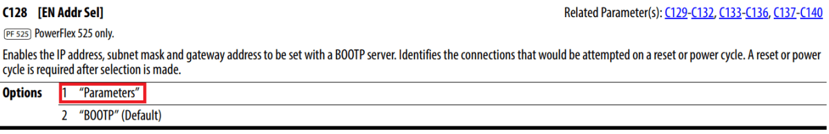 PowerFlex 525 VFD Setup - Programming Parameters Wiring Diagram RSLogix Studio 5000 EtherNet IP ...