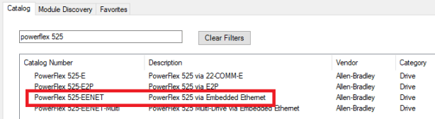 PowerFlex 525 VFD Setup - Programming Parameters Wiring Diagram RSLogix Studio 5000 EtherNet IP ...