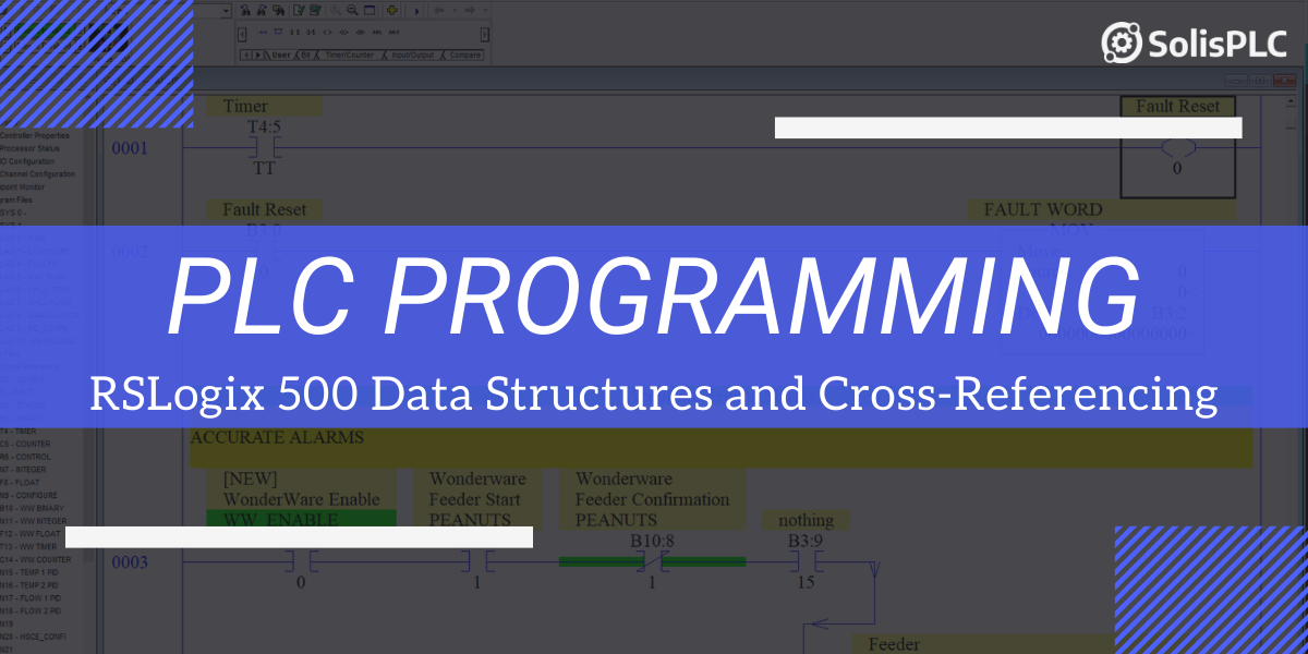 Rslogix 500 Data Types And Cross Referencing 