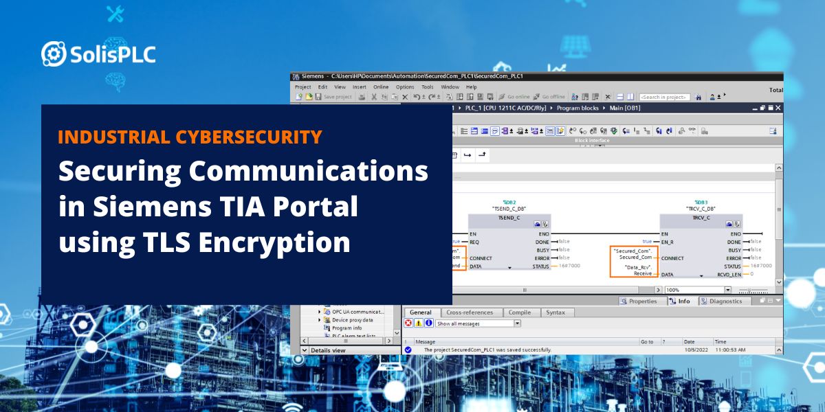 Securing Communications in Siemens TIA Portal using TLS Encryption