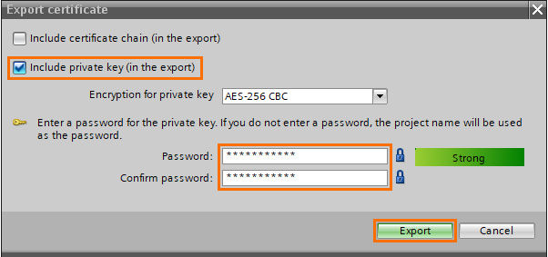 Securing Communications in Siemens TIA Portal using TLS Encryption