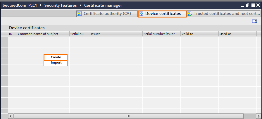 Securing Communications in Siemens TIA Portal using TLS Encryption