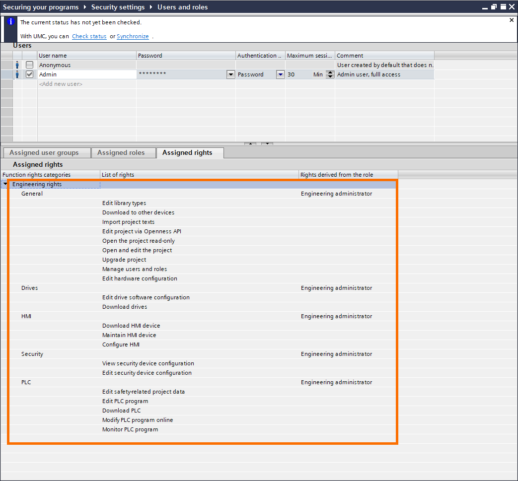 Securing your Projects and Programs in Siemens TIA Portal