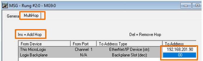 Sending Data from a MicroLogix or SLC PLC to a CompactLogix PLC Using the MSG Instruction