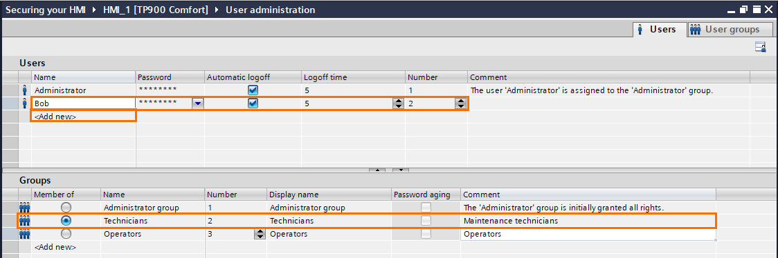Securing your HMI in Siemens TIA Portal
