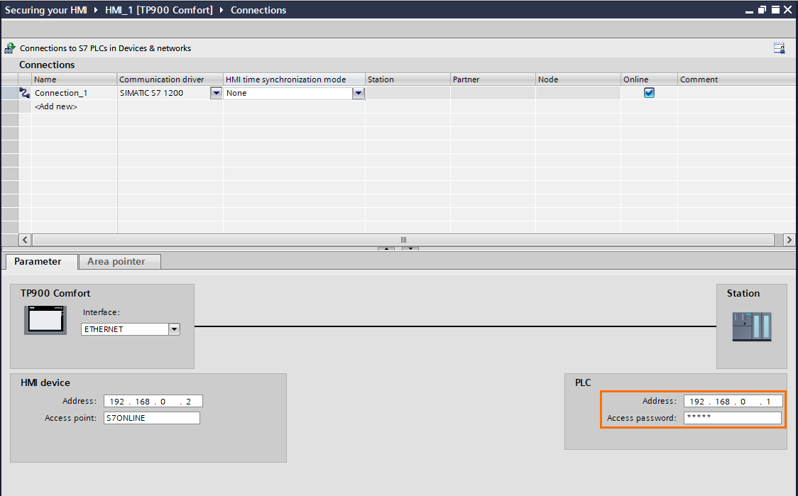 Securing your HMI in Siemens TIA Portal