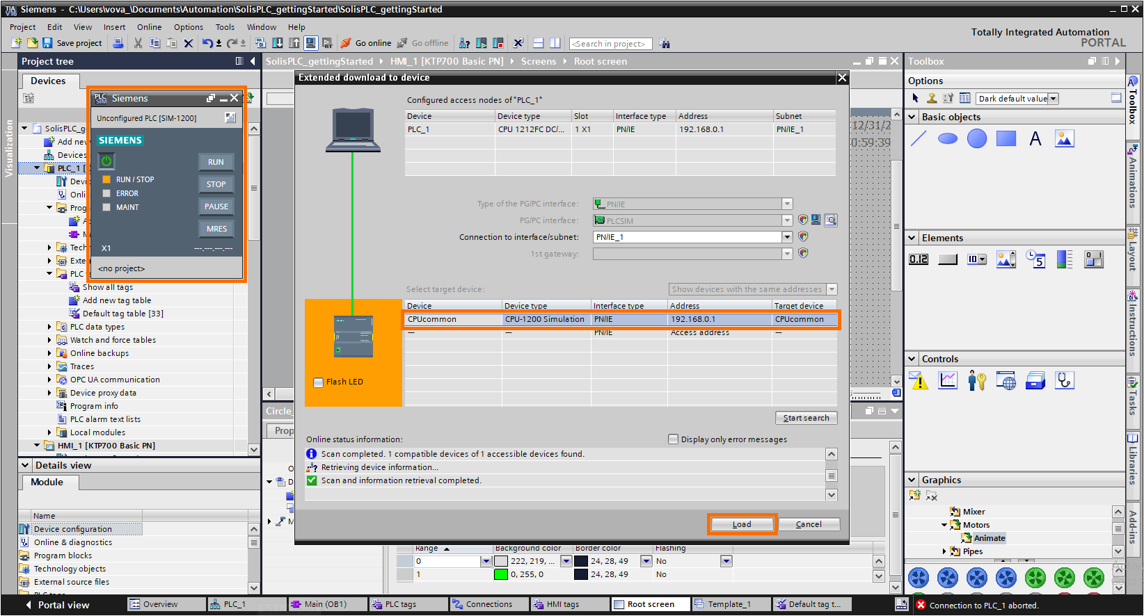 Siemens PLC Programming | Ladder Logic, HMI Development & Code Simulation
