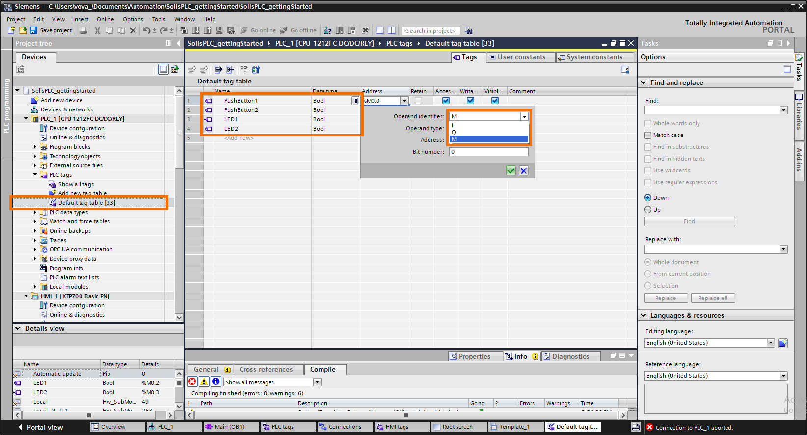 Siemens PLC Programming | Ladder Logic, HMI Development & Code Simulation