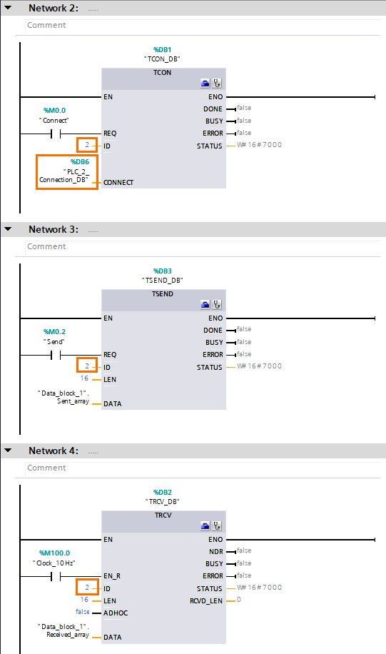 Simulating TCP/IP Communications using PLCSim Advanced
