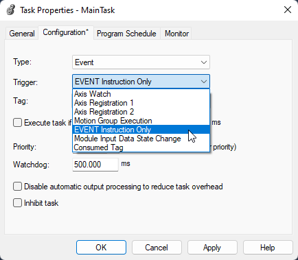 Understanding and Working with Tasks in RSLogix/Studio 5000