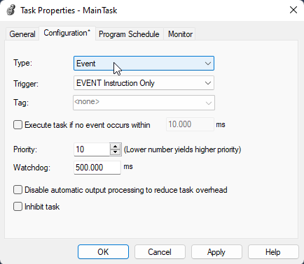 Understanding and Working with Tasks in RSLogix/Studio 5000