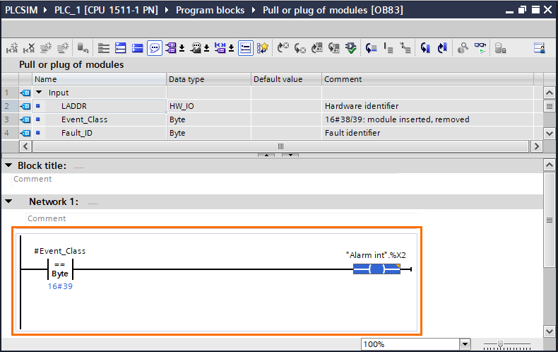Using Event Tables and Simulating your HMI with PLCSim