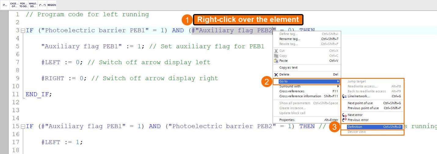 Understanding the SCL Programming Interface in TIA Portal