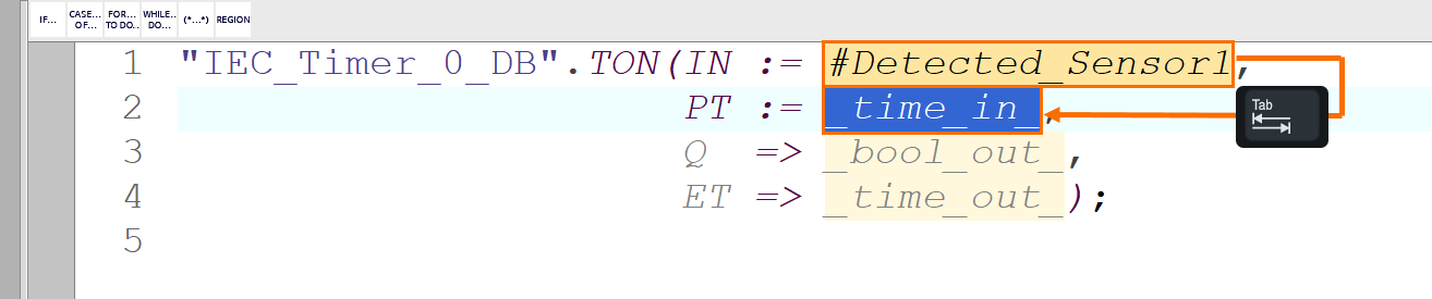 Using SCL Instructions in TIA Portal