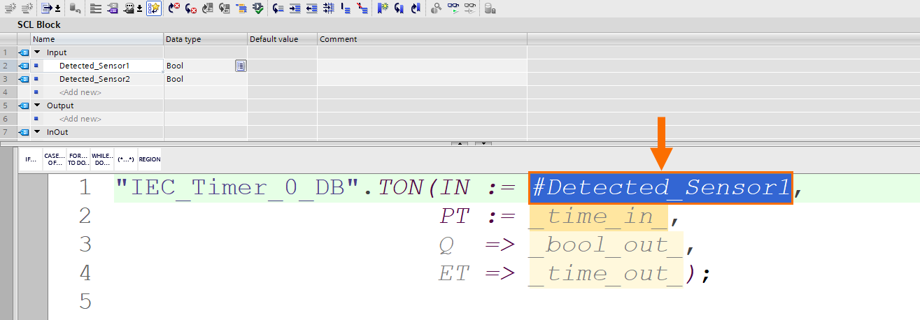 Using SCL Instructions in TIA Portal