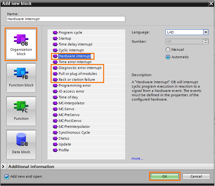 Using Event Tables and Simulating your HMI with PLCSim