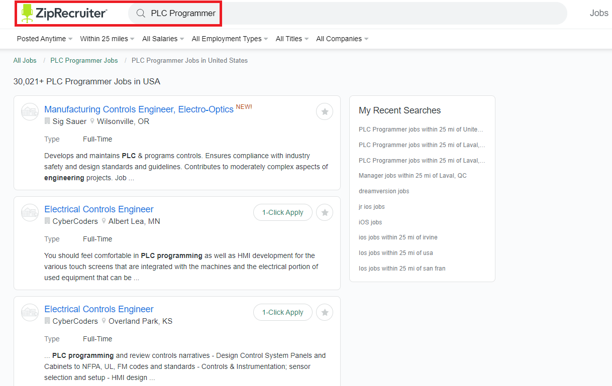 Everything you Need to Know to Land a PLC Programming Job