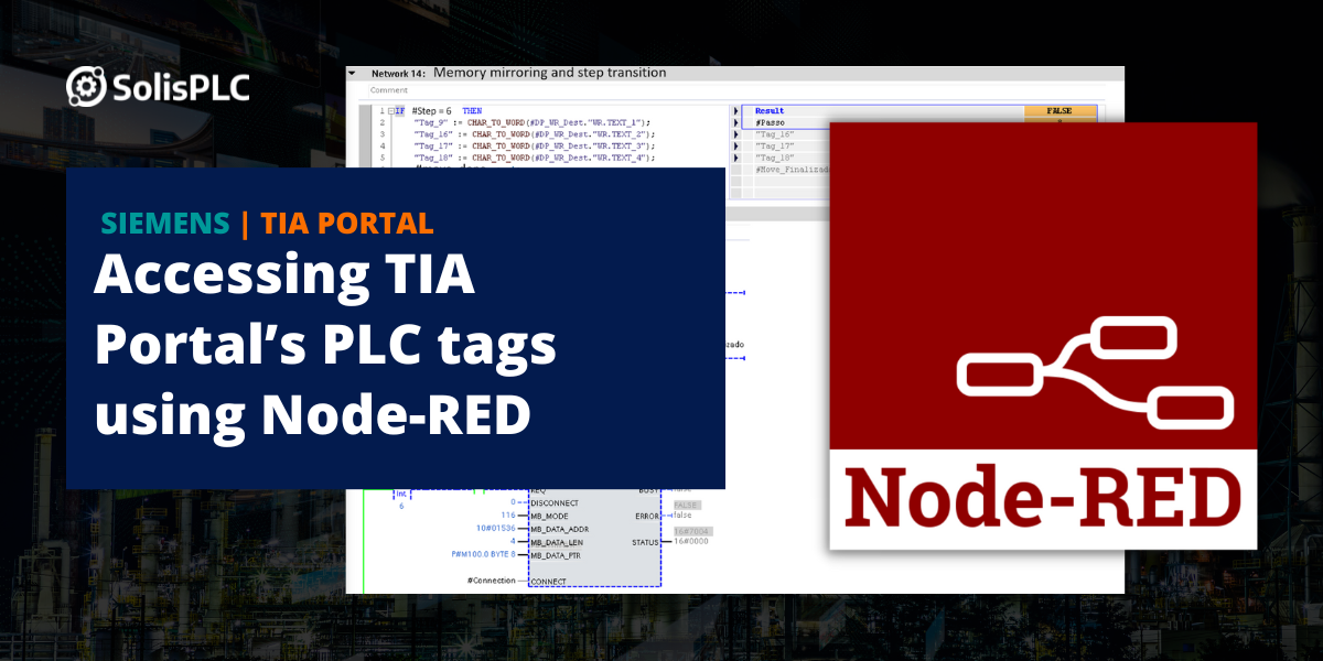 Accessing TIA Portal’s PLC tags using Node-RED