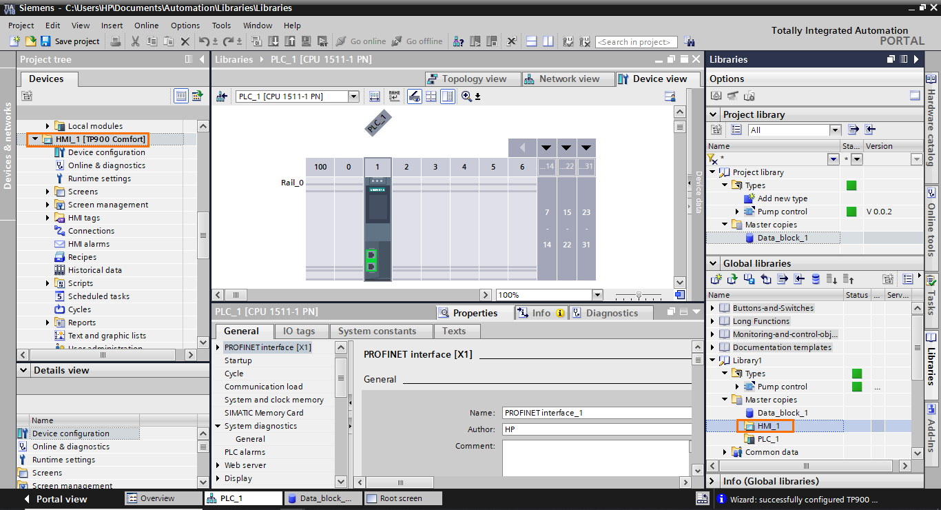 Working with Libraries in Siemens TIA Portal - PLC Programming