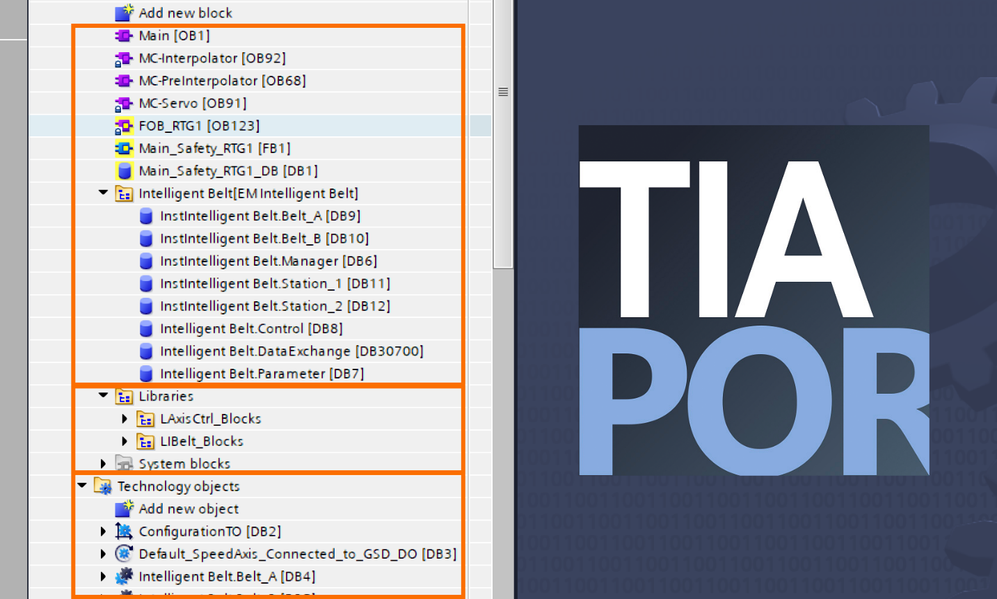 Automated Creation of TIA Portal Projects for Complex Machine Setups
