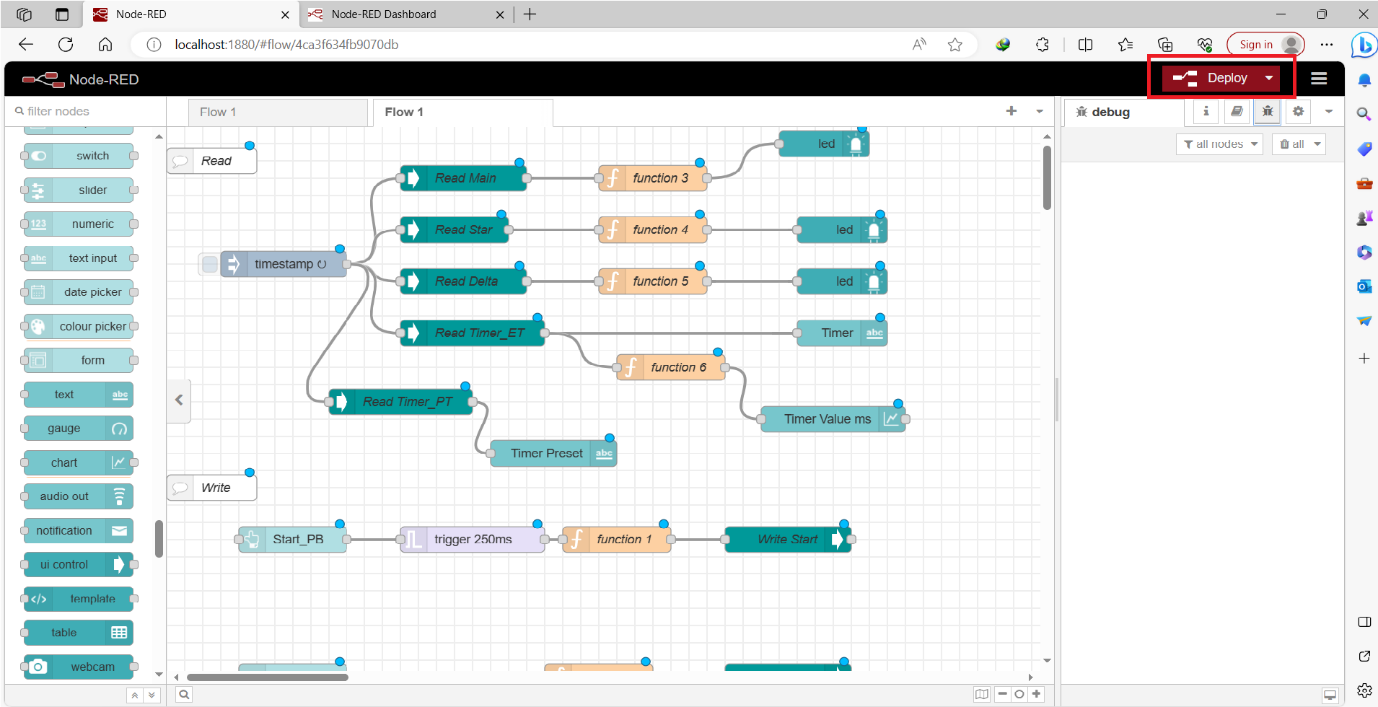 Siemens TIA Portal PLC Dashboard using Node-RED: A Step-by-Step Tutorial