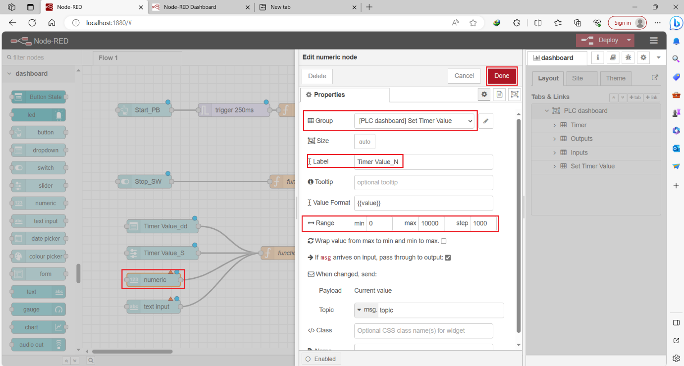 Siemens TIA Portal PLC Dashboard using Node-RED: A Step-by-Step Tutorial