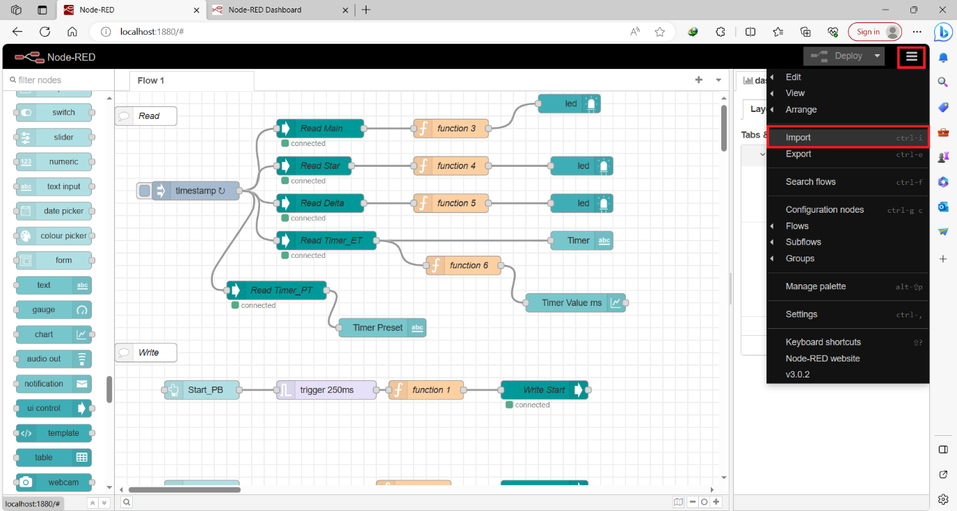 Siemens TIA Portal PLC Dashboard using Node-RED: A Step-by-Step Tutorial