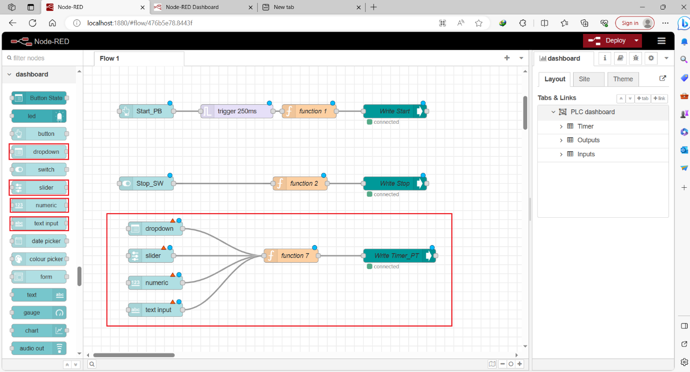Siemens TIA Portal PLC Dashboard using Node-RED: A Step-by-Step Tutorial