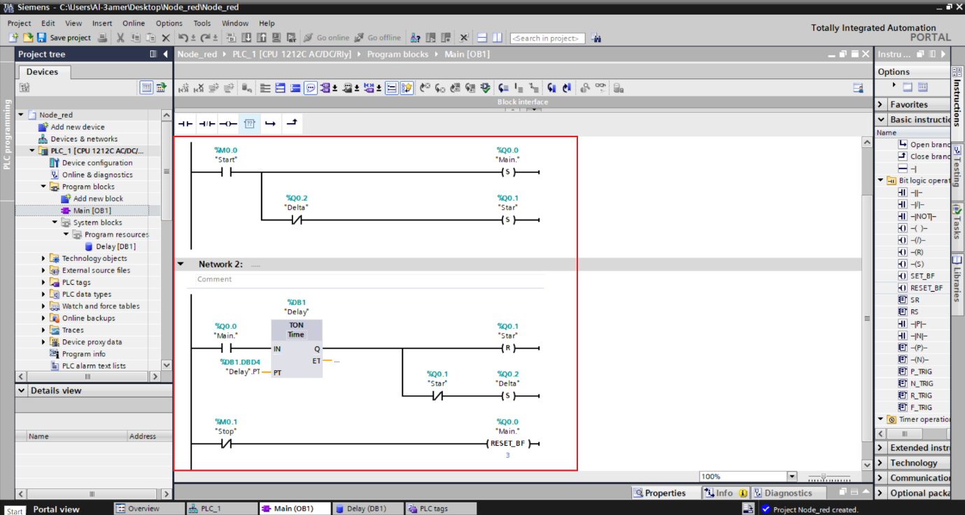 Siemens TIA Portal PLC Dashboard using Node-RED: A Step-by-Step Tutorial