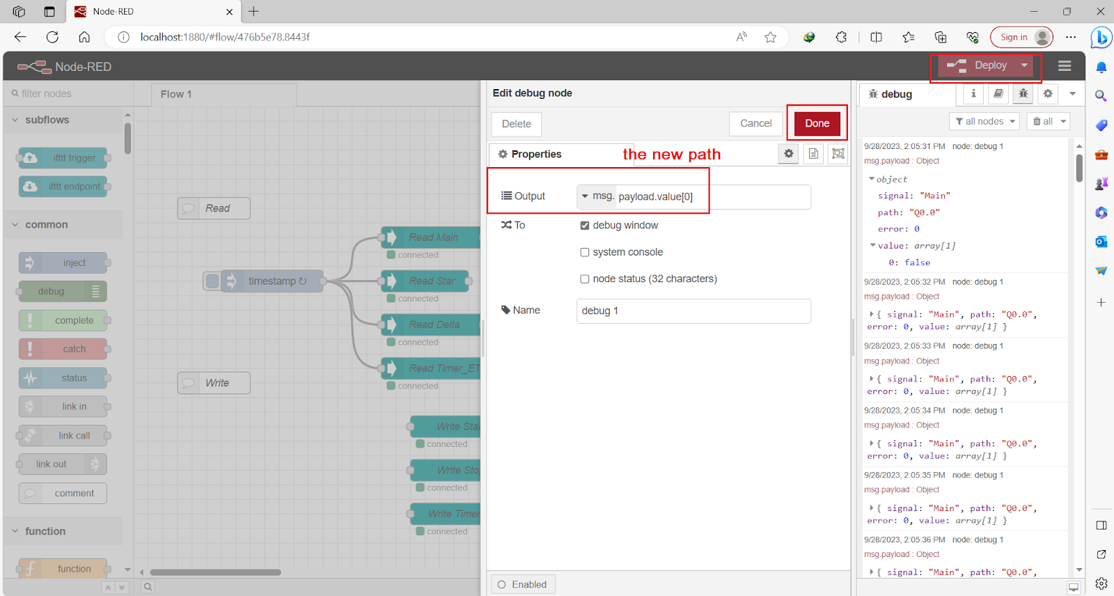 Siemens TIA Portal PLC Dashboard using Node-RED: A Step-by-Step Tutorial