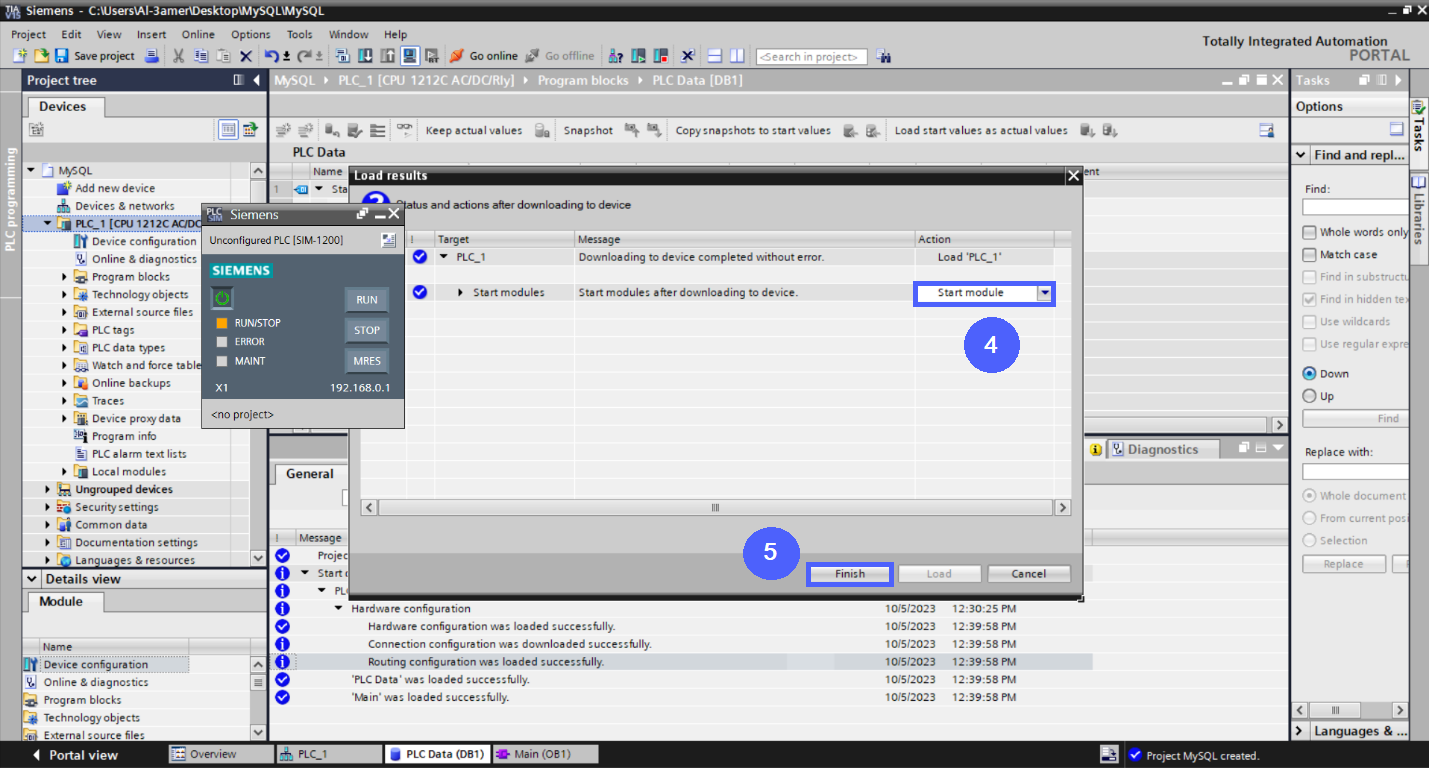 Storing PLC Data in a Database and Excel Sheets Using Node-RED
