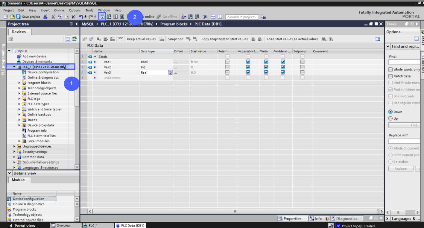 Storing PLC Data in a Database and Excel Sheets Using Node-RED