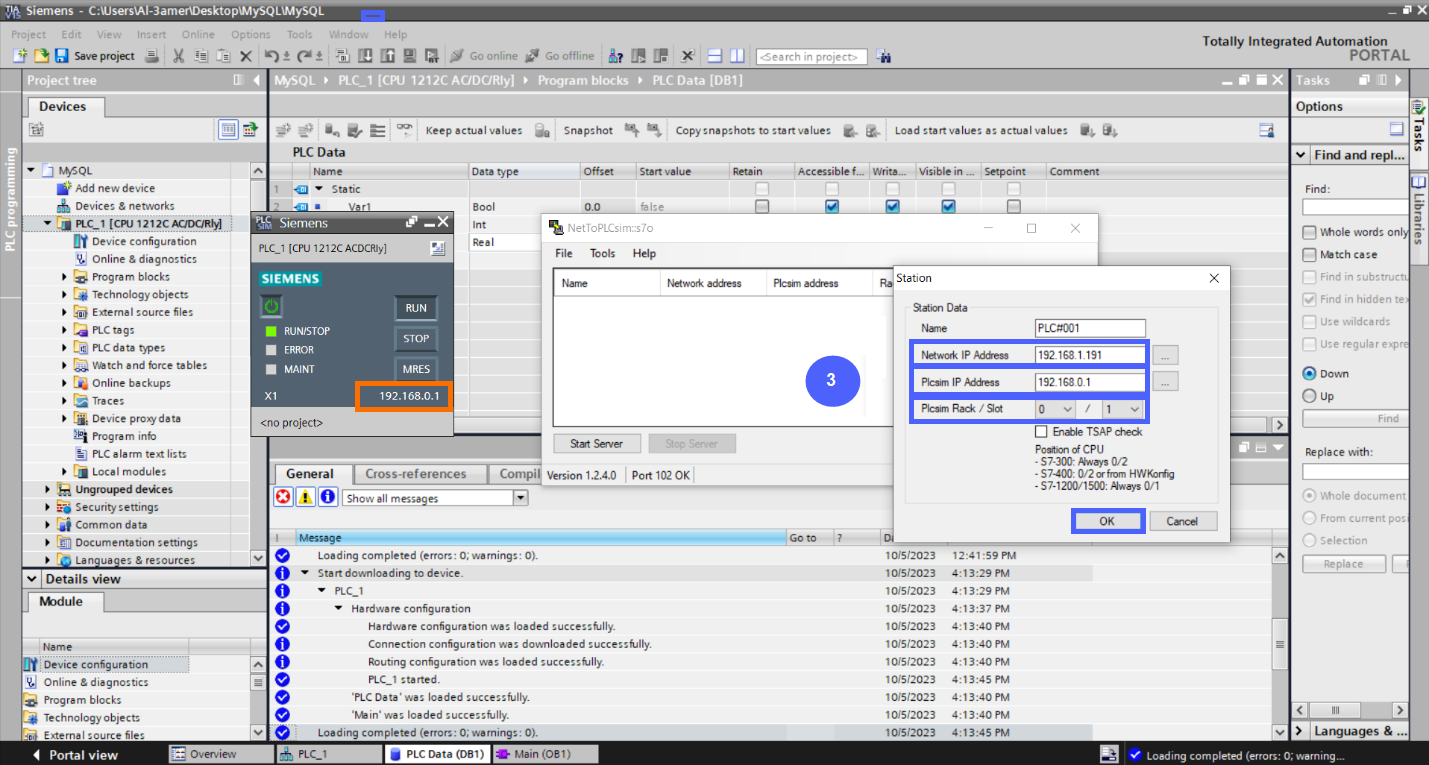 Storing PLC Data in a Database and Excel Sheets Using Node-RED