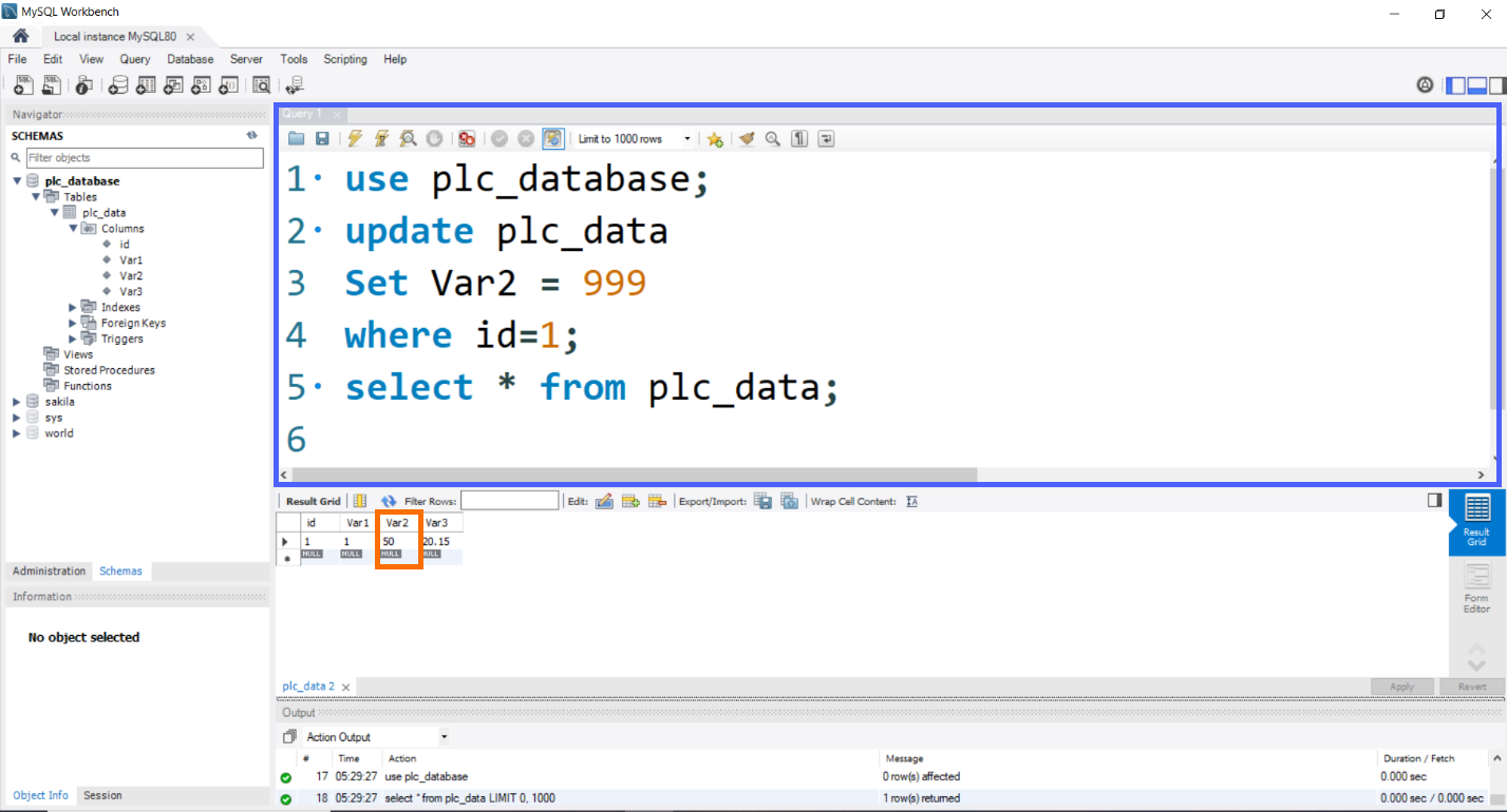 Storing PLC Data in a Database and Excel Sheets Using Node-RED