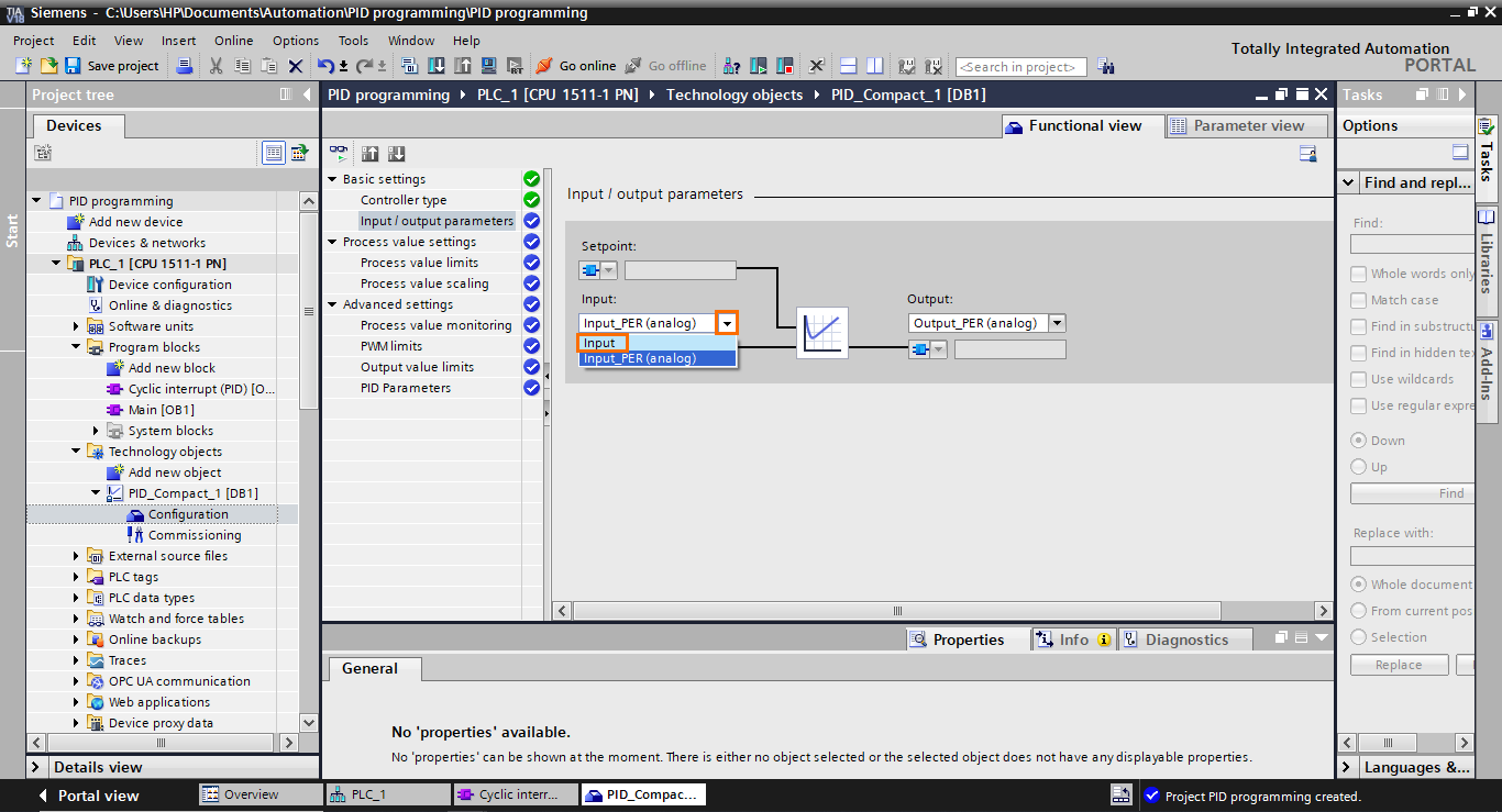 An Introduction to PID Programming in Siemens TIA Portal