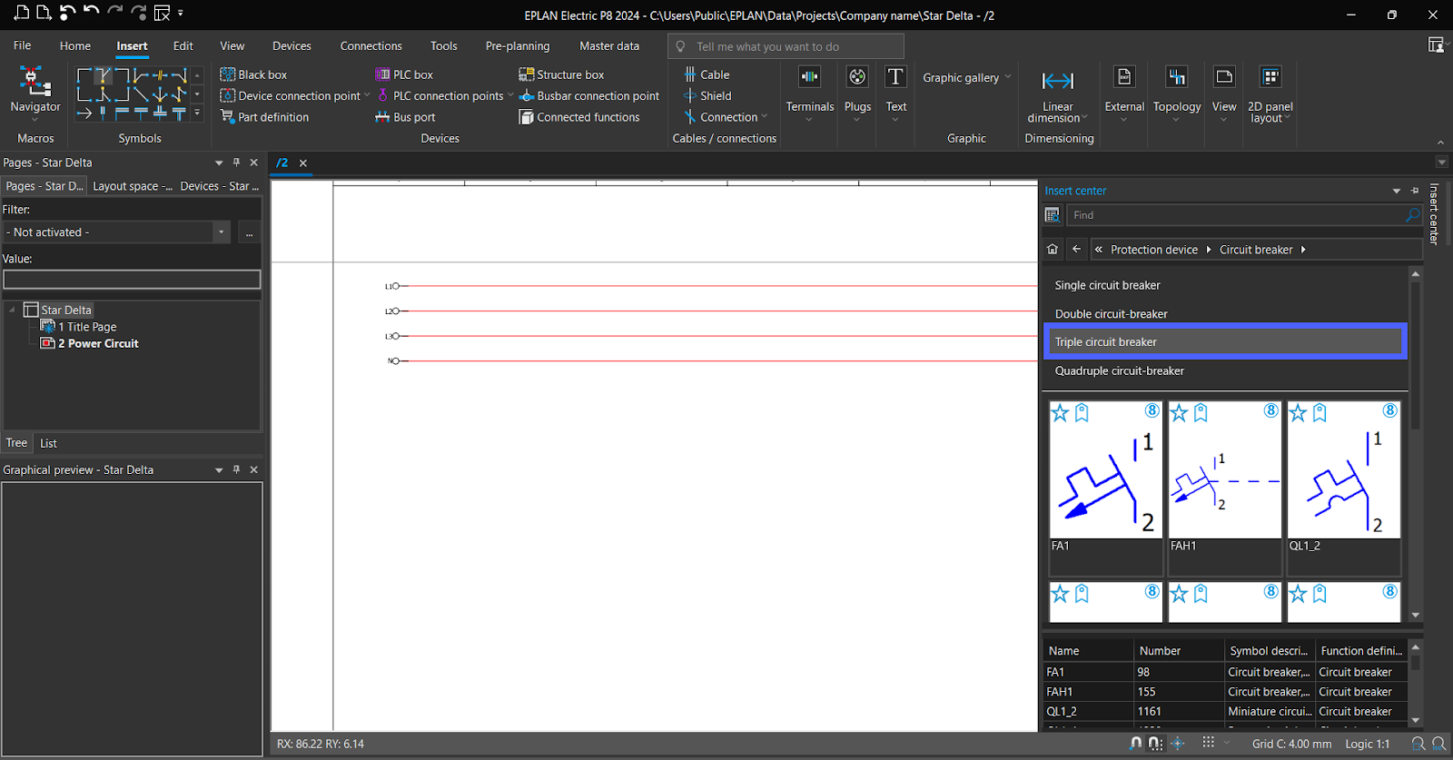 Getting Started With EPLAN - How to Layout a Basic Electrical Panel Diagram