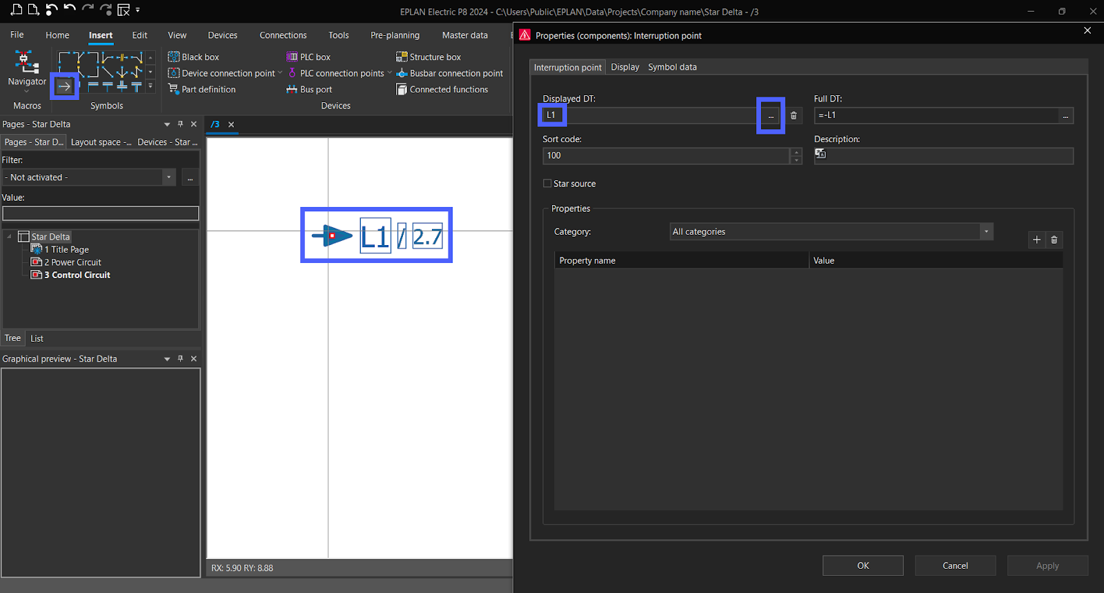 Getting Started With EPLAN - How to Layout a Basic Electrical Panel Diagram