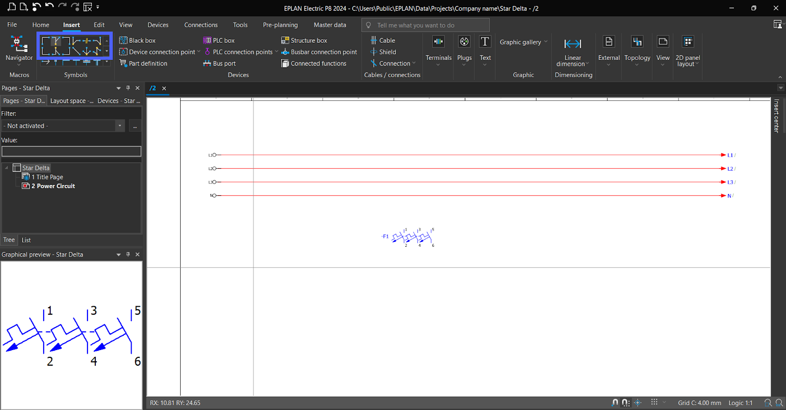 Getting Started With EPLAN - How to Layout a Basic Electrical Panel Diagram