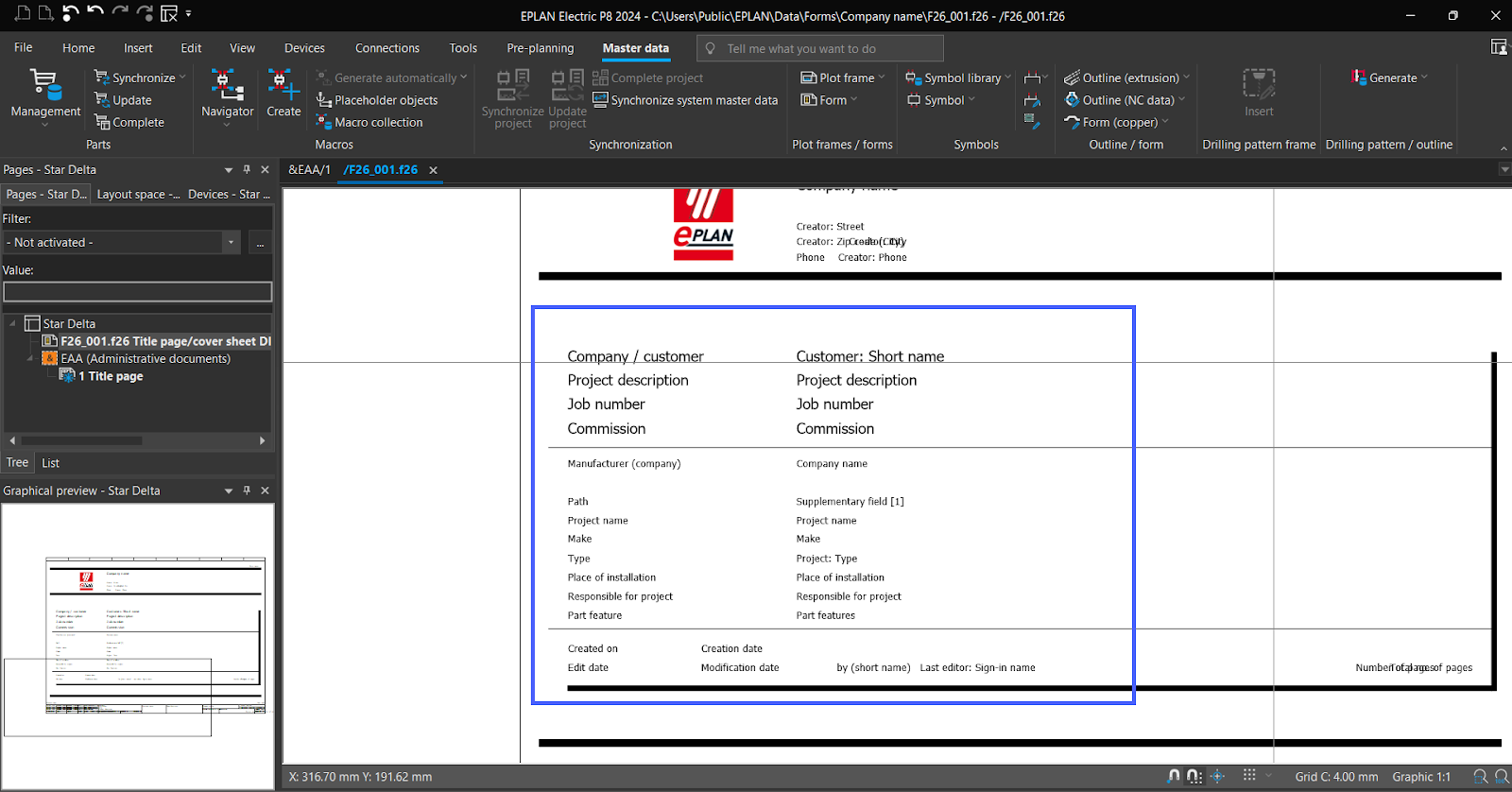 Getting Started With EPLAN - How to Layout a Basic Electrical Panel Diagram